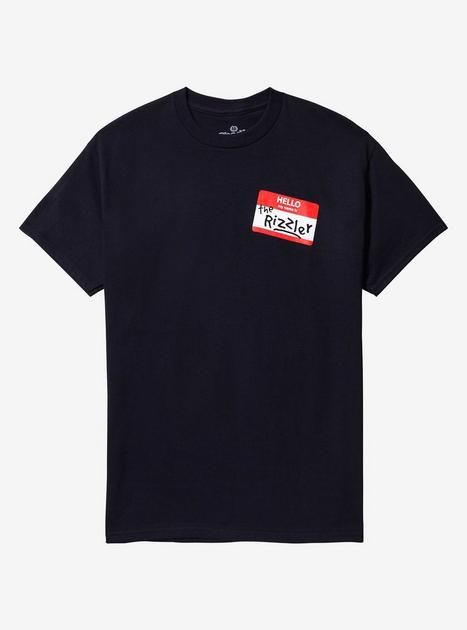 The Rizzler Name Tag T-Shirt By Goodie Two Sleeves | Hot Topic