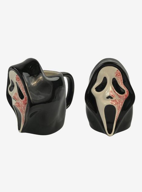 Scream Ghostface Molded Mug with Blood | Hot Topic