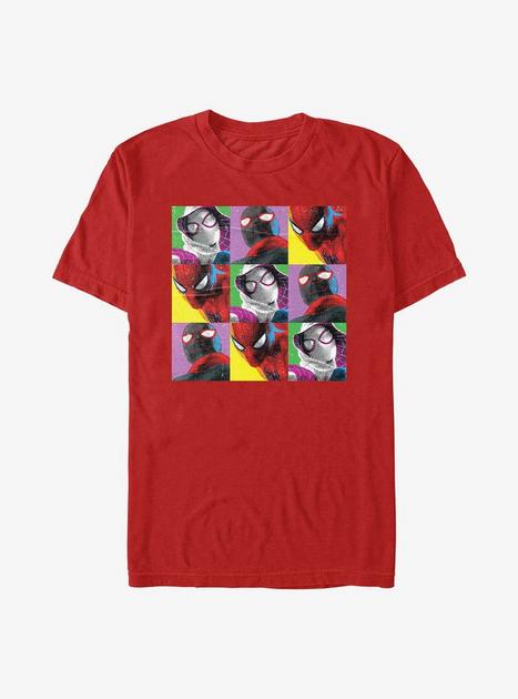 Marvel Spider-Man Spiders Pop Art T-Shirt - RED | Hot Topic