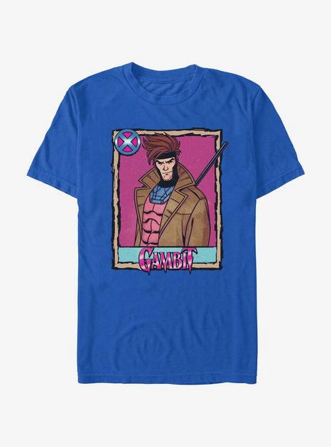 X-Men Gambit T-Shirt - BLUE | Hot Topic