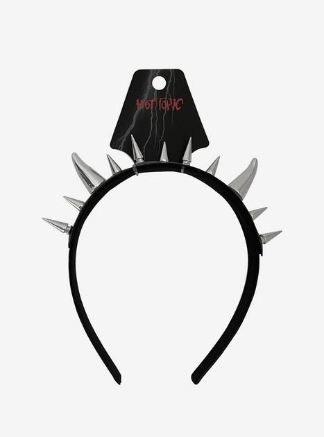 Horn & Spiked Headband | Hot Topic