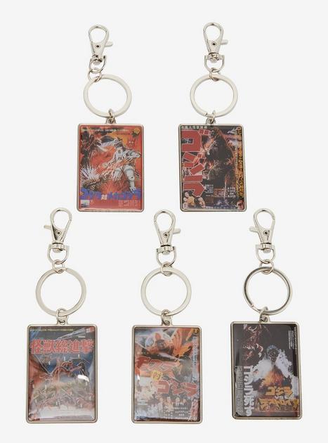 Godzilla Poster Blind Box Key Chains | Hot Topic