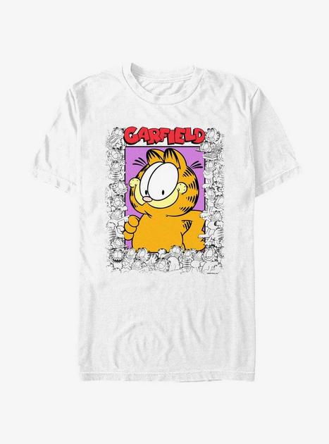 Garfield Comic Frame T-Shirt - WHITE | Hot Topic