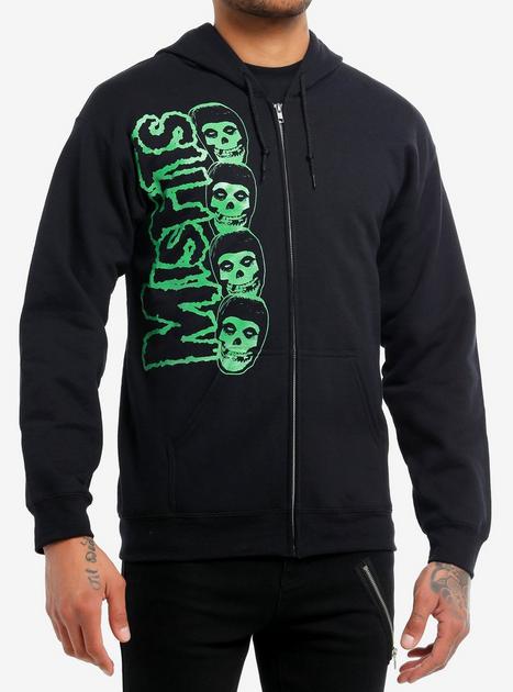 Misfits Crimson Ghost Glow-In-The-Dark Hoodie | Hot Topic