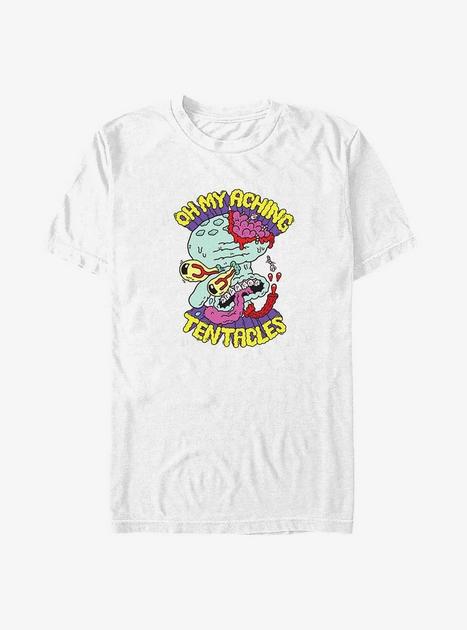 SpongeBob SquarePants Squidward Oh My Aching Tentacles Big & Tall T ...