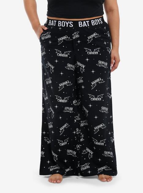 A Court Of Thorns And Roses Bat Boys Pajama Pants Plus Size | Hot Topic