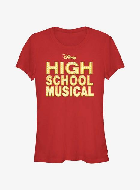 Disney Channel High School Musical High School Musical Logo Girls T ...