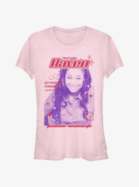 Disney Channel That's So Raven Raven Y2K Poster Girls T-Shirt - PINK ...