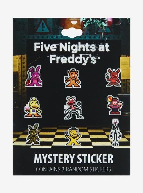 Five Nights At Freddy's Pixel Blind Sticker Pack | Hot Topic