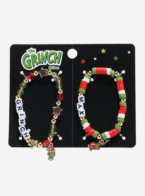 Dr. Seuss How The Grinch Stole Christmas! Best Friend Bead Bracelet Set ...