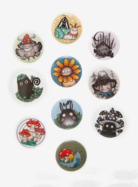 Guild Of Calamity Dark Creatures Blind Bag Buttons | Hot Topic