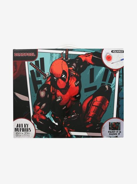 Marvel Deadpool Art by Numbers Painting Set | BoxLunch