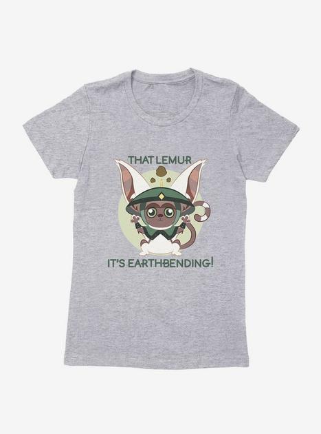 Avatar: The Last Airbender Earthbending Momo Womens T-Shirt - GREY ...