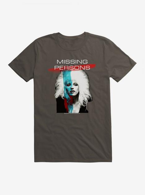 Missing Persons Bozzio Portrait T-Shirt - BLACK | Hot Topic