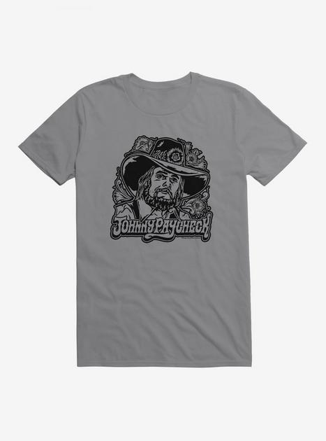 Johnny Paycheck T-Shirt - GREY | Hot Topic