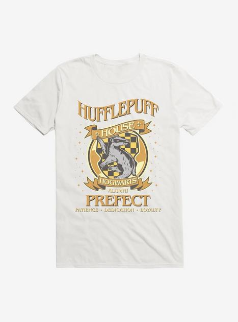 Harry Potter Hufflepuff Alumni Prefect T-Shirt - WHITE | Hot Topic