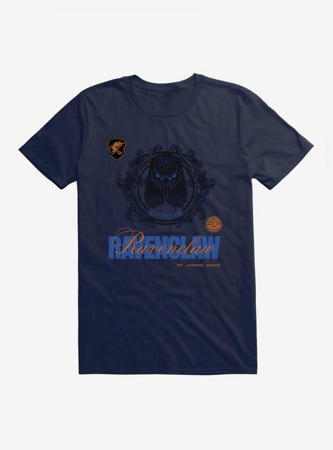 Harry Potter Ravenclaw Seal Motto T-Shirt - BLUE | BoxLunch