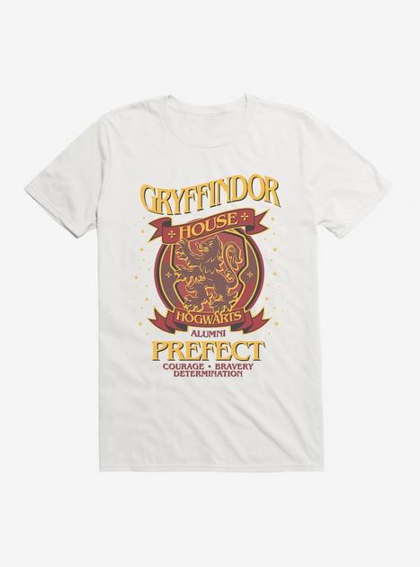 Harry Potter Gryffindor Alumni Prefect T-Shirt - WHITE | BoxLunch