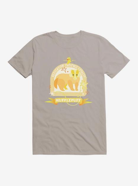 Harry Potter Hufflepuff T-Shirt - GREY | BoxLunch