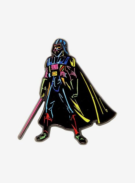 Star Wars Darth Vader Colorful Enamel Pin — Boxlunch Exclusive Boxlunch