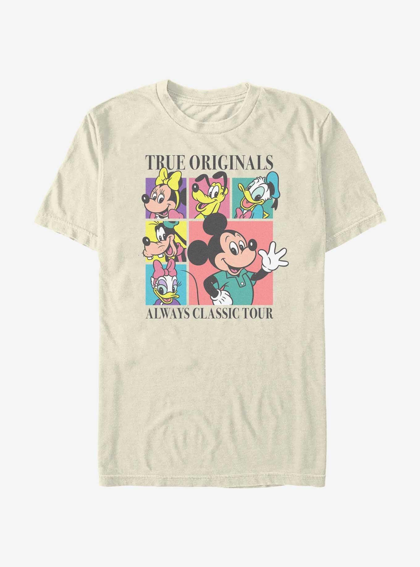 Disney Mickey Mouse Classic Tour Garment Dye T-Shirt - IVORYCREAM | BoxLunch