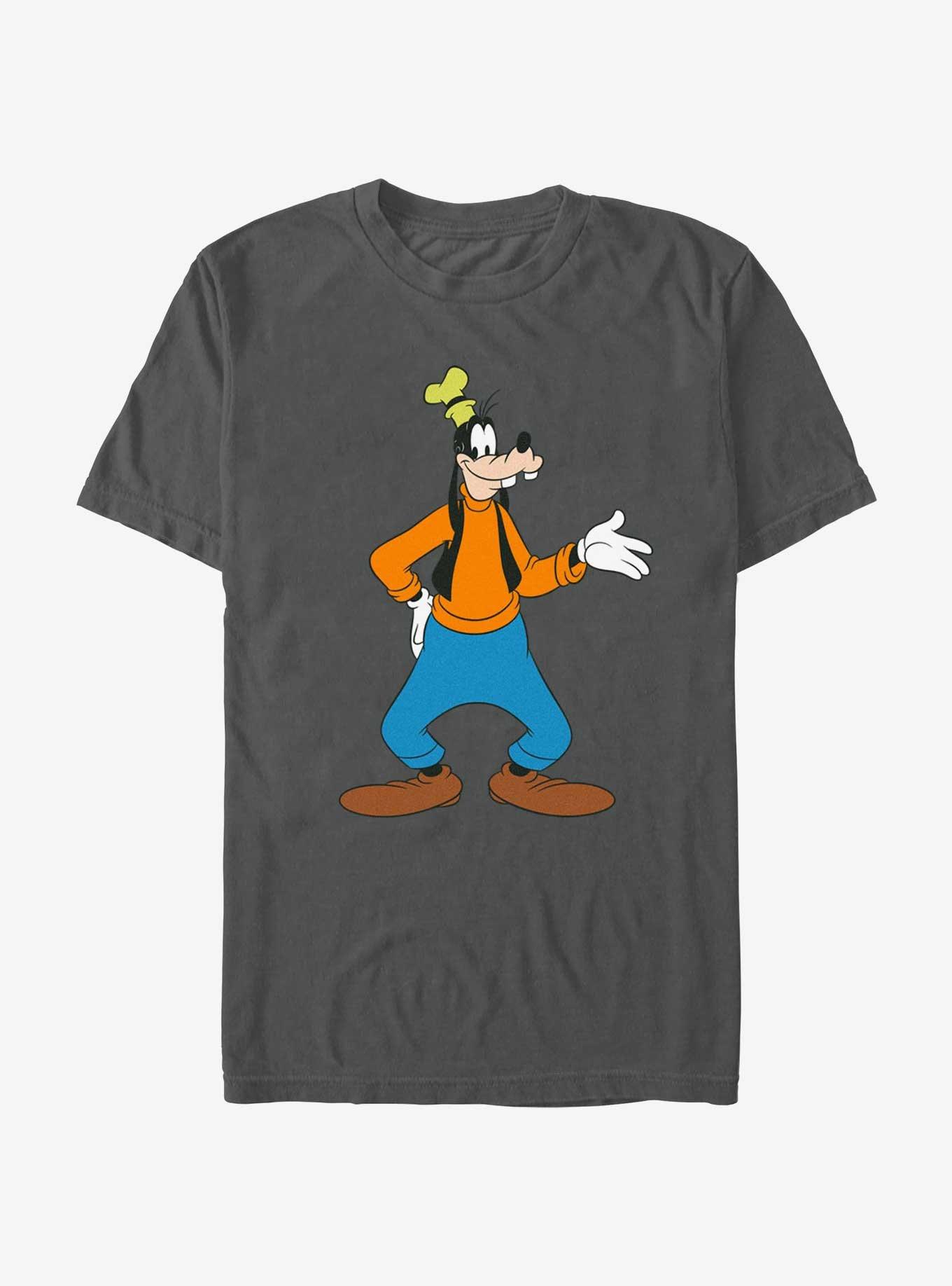 Disney Goofy Traditional Goofy Garment Dye T-Shirt - BLACK | BoxLunch