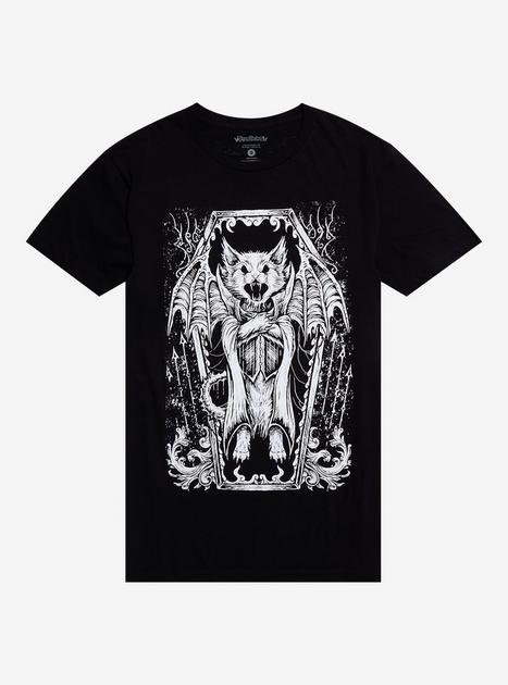 Vampire Freaks Vampire Bat Coffin T-Shirt | Hot Topic
