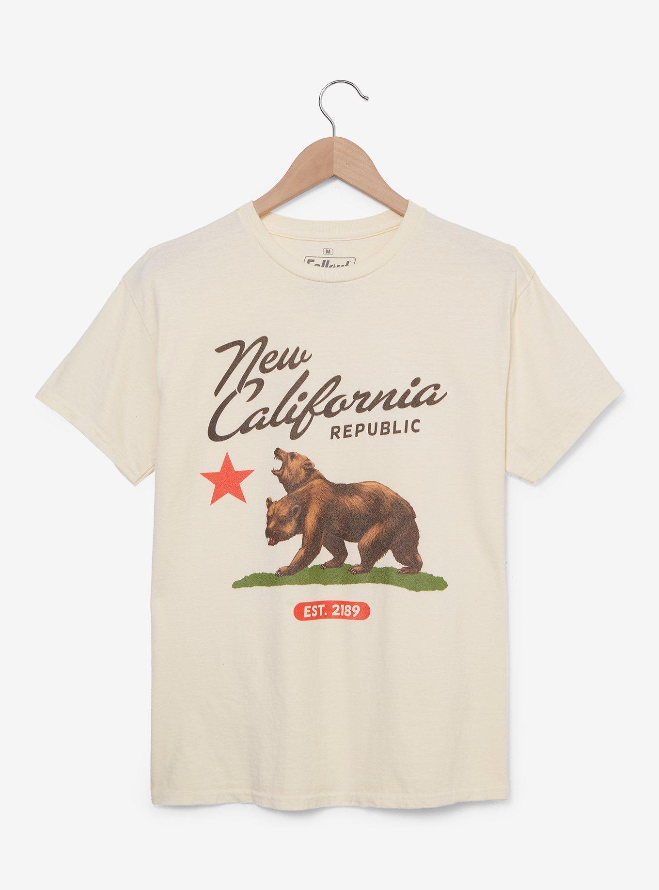 Fallout New California Republic Flag T-Shirt - BoxLunch Exclusive ...