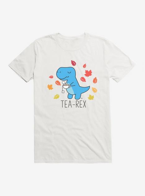 Tea Rex T-Shirt - WHITE | Hot Topic