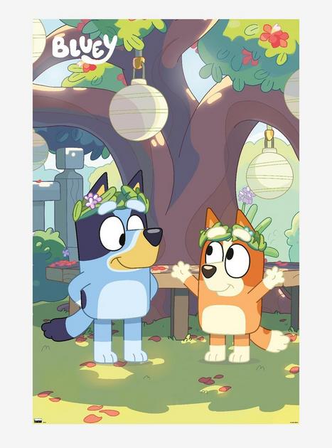 Bluey Rug Island Poster | Hot Topic