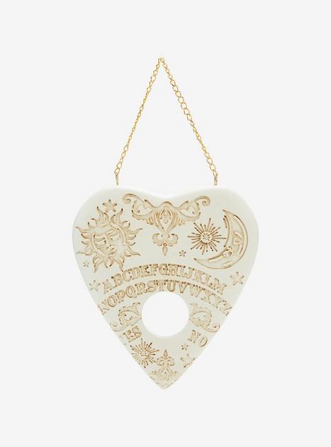 White Spirit Board Planchette Wall Art | Hot Topic