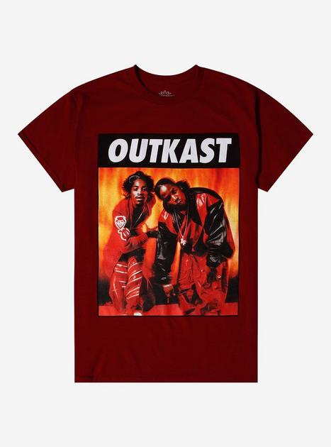 Outcast Duo Flames T-Shirt | Hot Topic