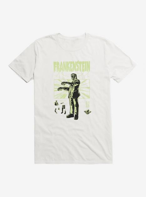Frankenstein The Monster T-Shirt - WHITE | Hot Topic