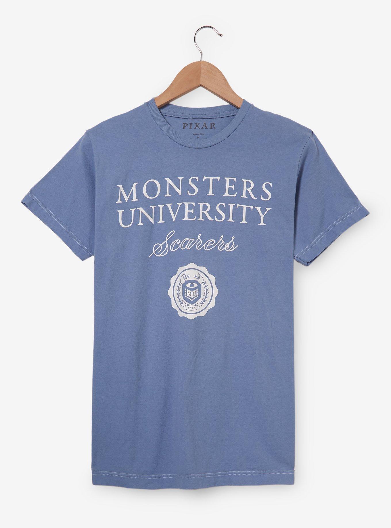 Disney Pixar Monsters University Crest T-Shirt — BoxLunch Exclusive ...