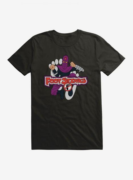 Teenage Mutant Ninja Turtles Foot Stinks T-Shirt - BLACK | BoxLunch