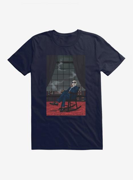 The Invisible Man Portrait T-Shirt - BLUE | Hot Topic