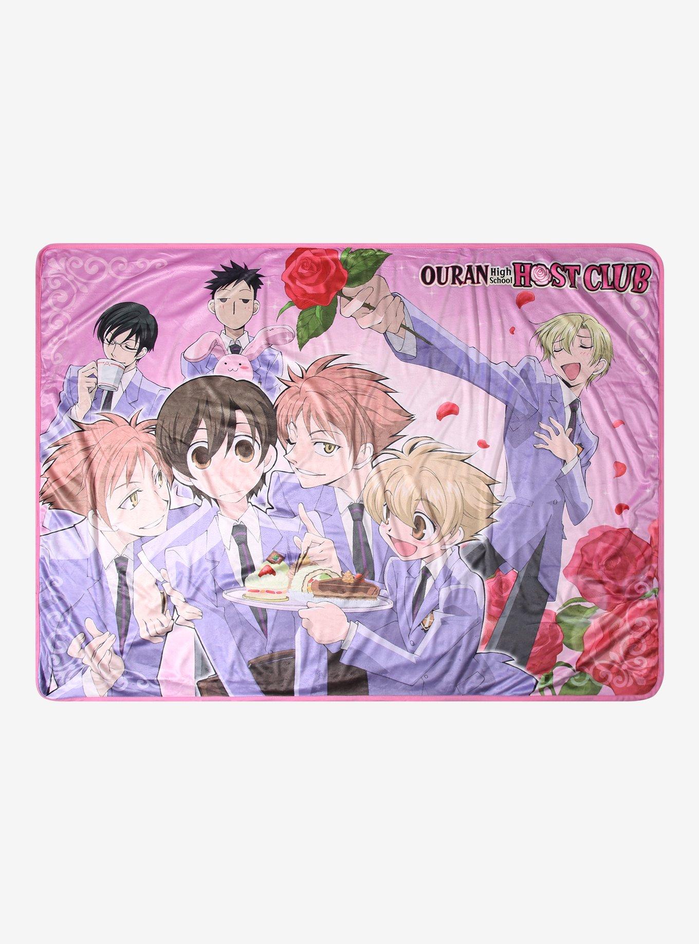Ouran High School Host Club Group Throw Blanket | Hot Topic