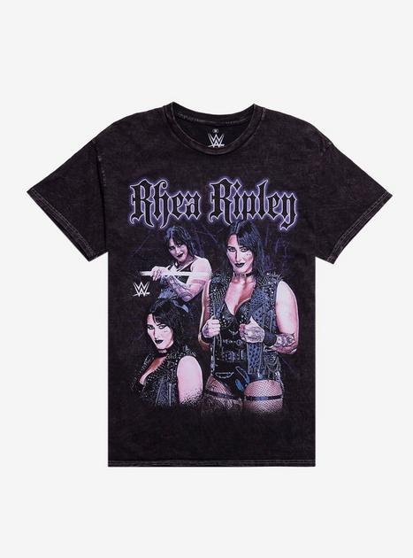 WWE Rhea Ripley Photo Collage T-Shirt | Hot Topic