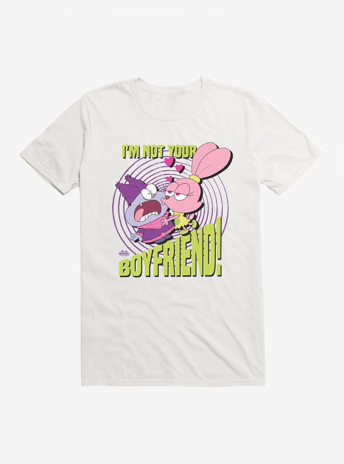 Cartoon Network Chowder I'm Not Your Boyfriend T-Shirt - WHITE | BoxLunch