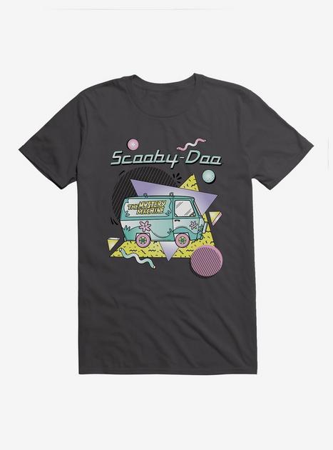Scooby-Doo Retro Art The Mystery Machine T-Shirt - GREY | BoxLunch