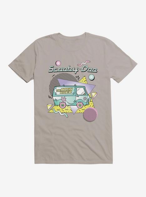 Scooby-Doo Retro Art The Mystery Machine T-Shirt - GREY | BoxLunch