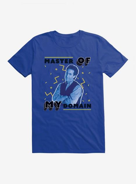 Seinfeld Master Of My Domain T-Shirt - BLUE | BoxLunch