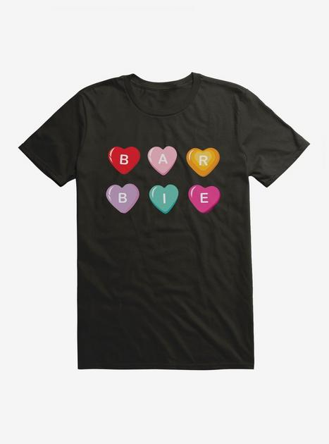 Barbie Valentine's Day Candy Heart T-Shirt | Hot Topic