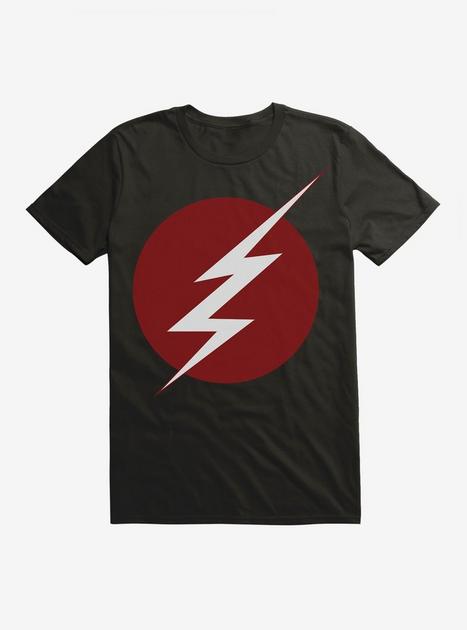 DC Comics The Flash Bold Bolt T-Shirt - BLACK | BoxLunch