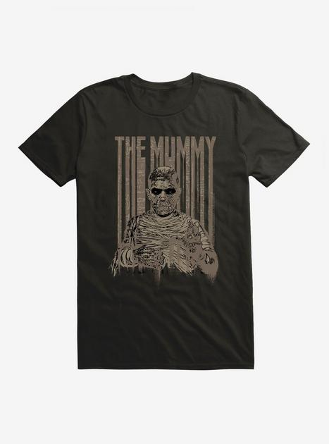 Universal Monsters The Mummy Wraps Second Color T-Shirt - BLACK | BoxLunch