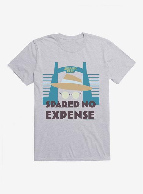 Jurassic Park Spared No Expense T-Shirt - GREY | BoxLunch