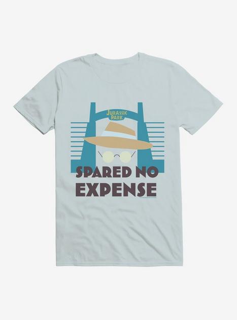 Jurassic Park Spared No Expense T Shirt Blue Boxlunch