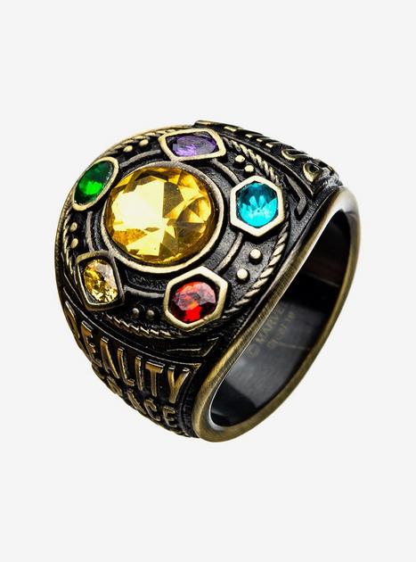 Marvel Avengers Thanos Infinity Stones Ring | Hot Topic
