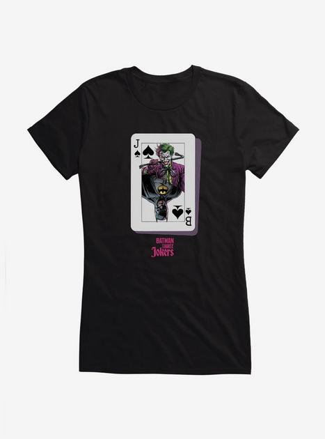 Batman: Three Jokers Batman Joker Card Girls T-Shirt | Hot Topic