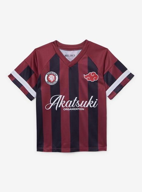 Naruto Shippuden Akatsuki Organization Toddler Striped Soccer Jersey ...